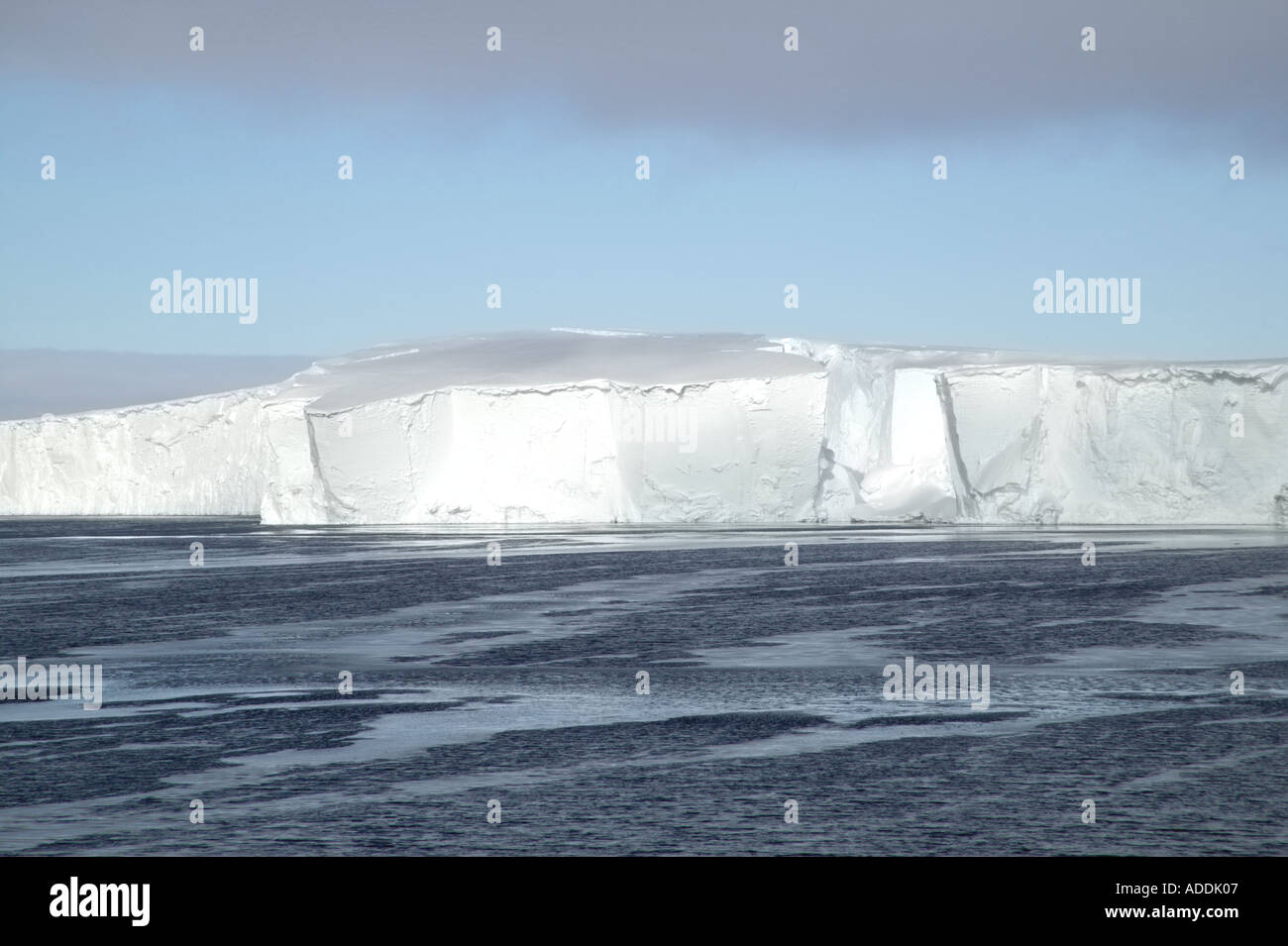 Brunt ice shelf Weddell Sea Antarctica Stock Photo - Alamy