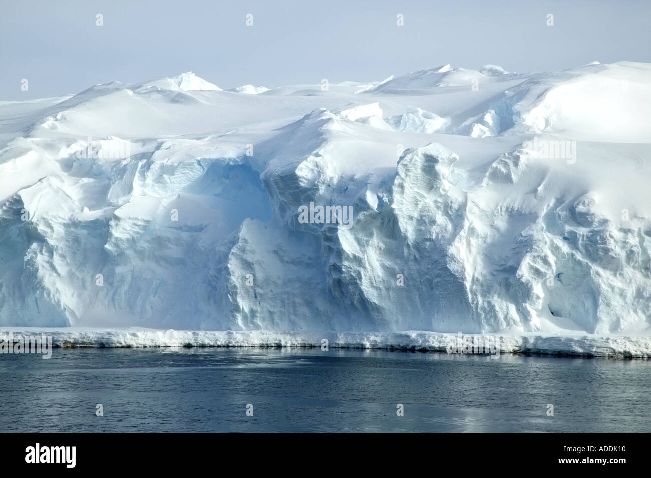 Brunt ice shelf Weddell Sea Antarctica Stock Photo - Alamy