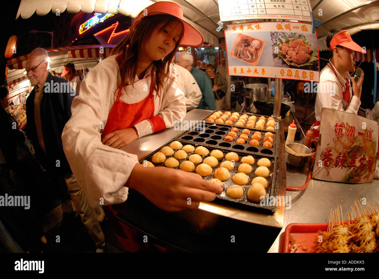 Donghuamen night market, Beijing Stock Photo - Alamy