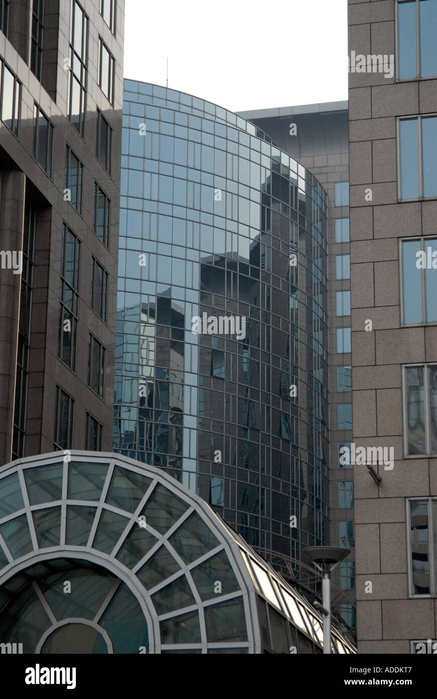 Modern city street scene Stock Photo - Alamy
