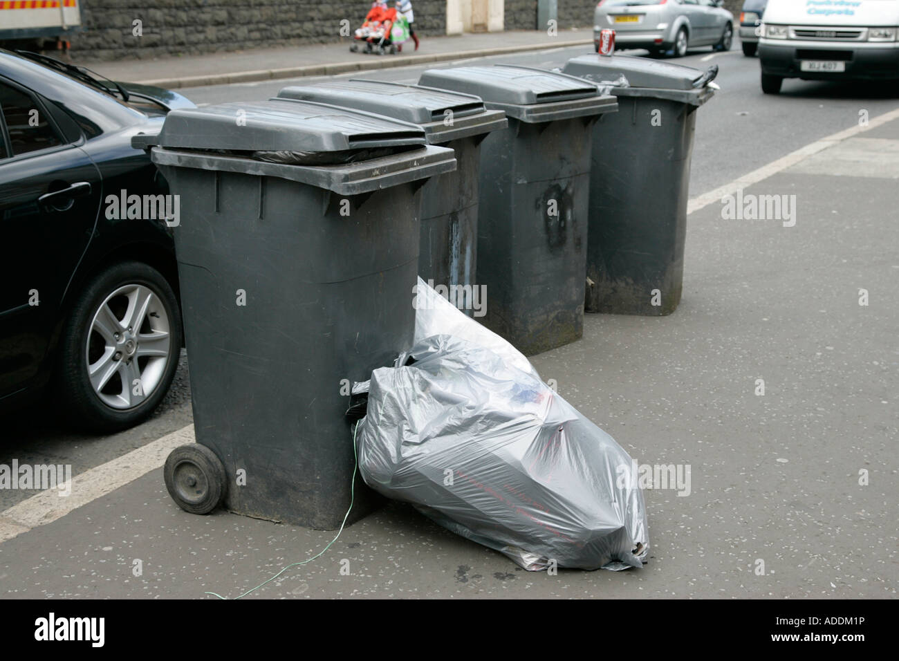 Overflow waste bins High Resolution Stock Photography and Images - Alamy