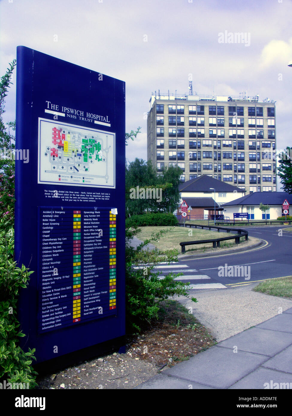 Ipswich hospital maternity block Suffolk England Stock Photo - Alamy