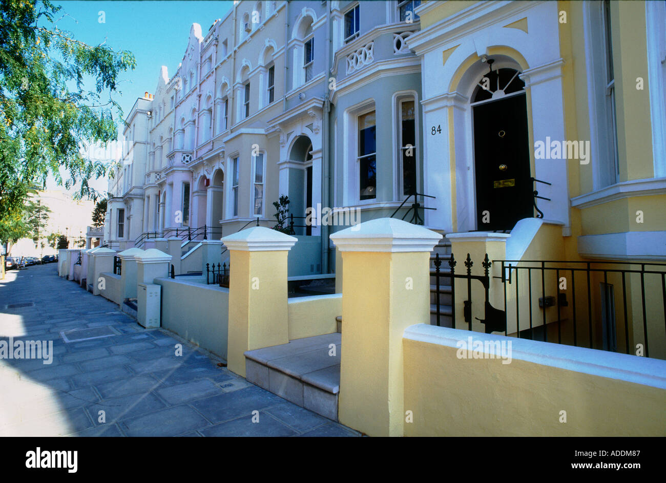 Large wealthy Victorian houses Ladbroke Grove London W11 1840 s 50 s ...