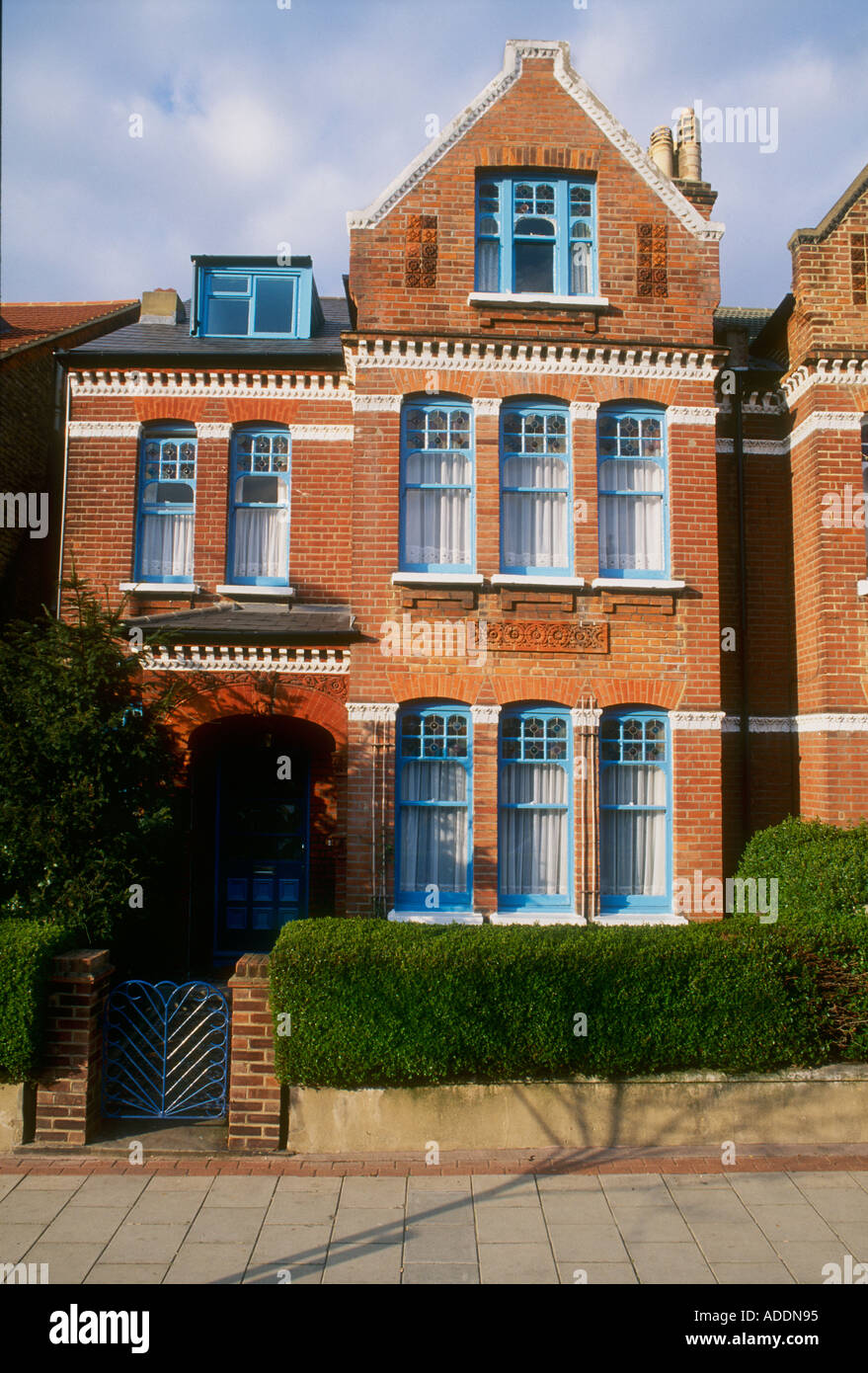 Victorian house South London Stock Photo - Alamy