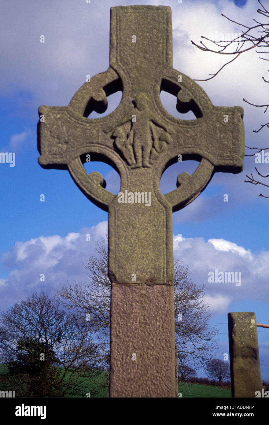 Meath Ireland 10th Century Celtic Cross Monasterboice Stock Photo - Alamy