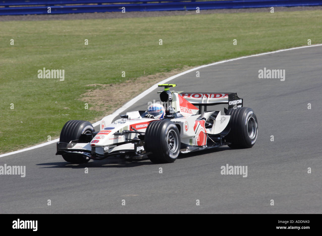 Friday test driver Anthony Davidson Honda British F1 Grand Prix ...