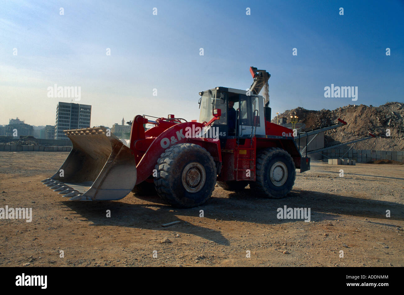 Beirut Lebanon Reconstruction Land Fill Site Stock Photo - Alamy