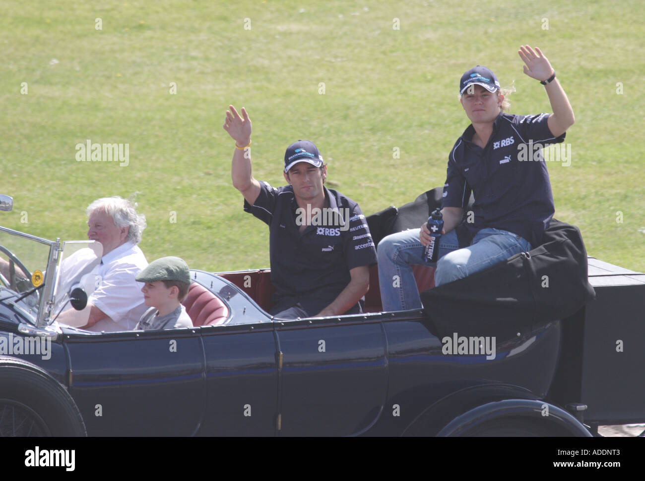 Williams f1 drivers parade British Grand Prix Silverstone June 2006 ...