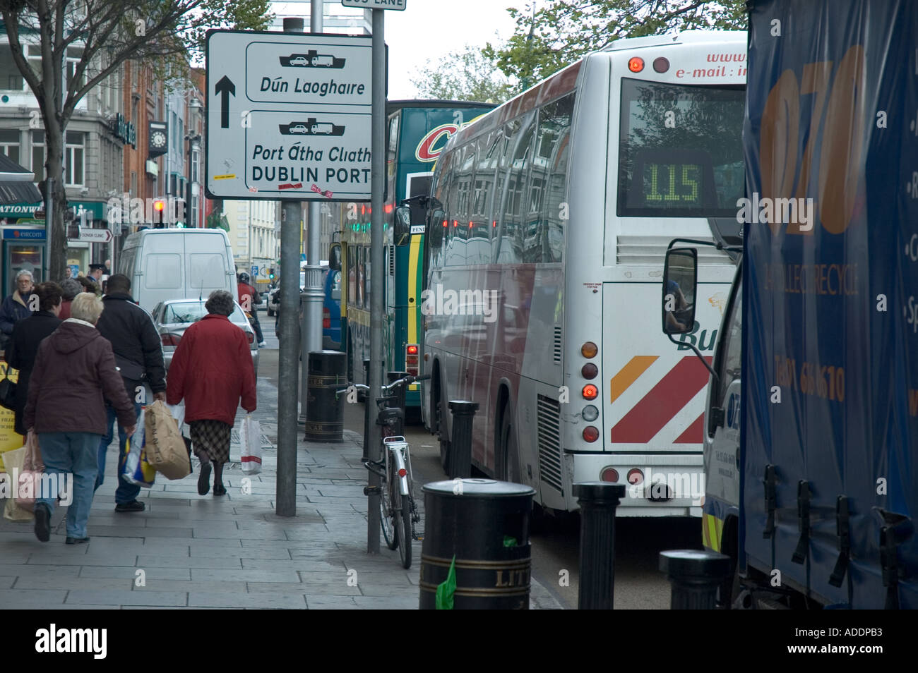 Bus passenger dublin hi-res stock photography and images - Alamy