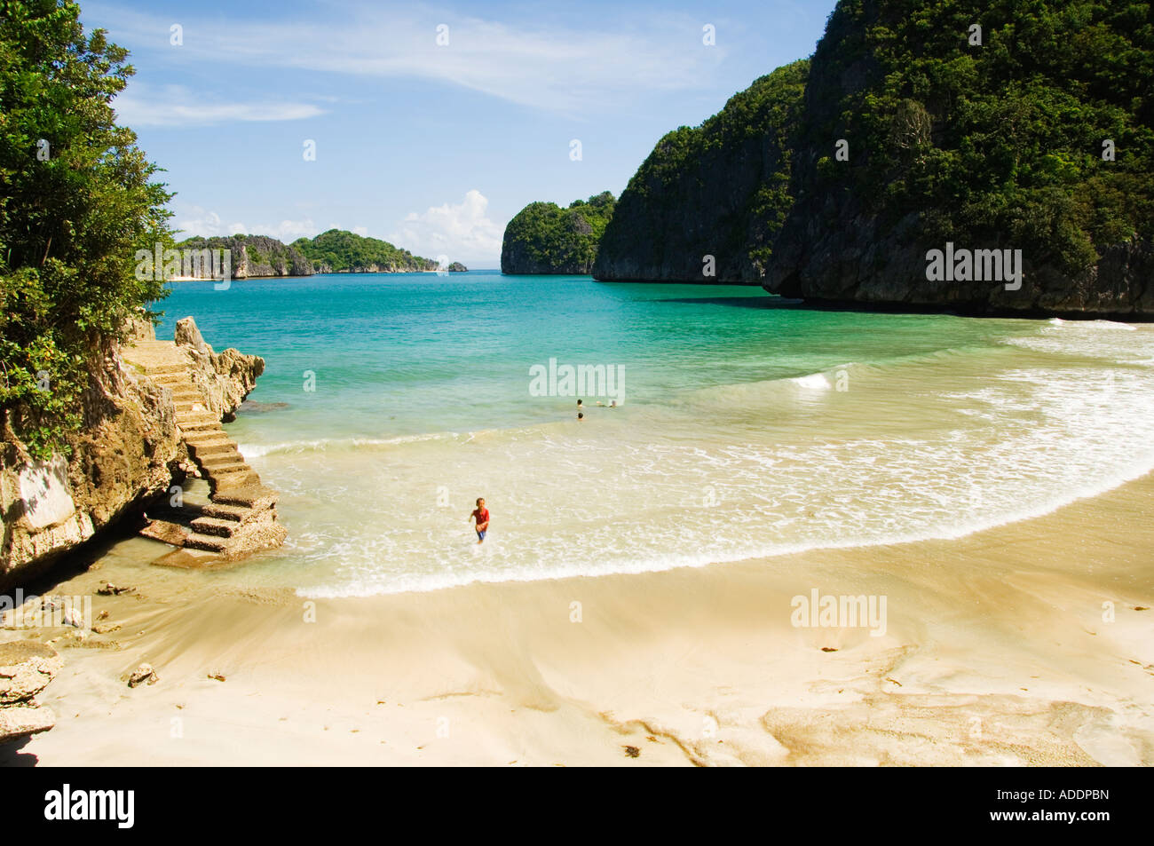 Bicol Camarines Sur Caramoan National Park Gota Beach Crystal Clear ...