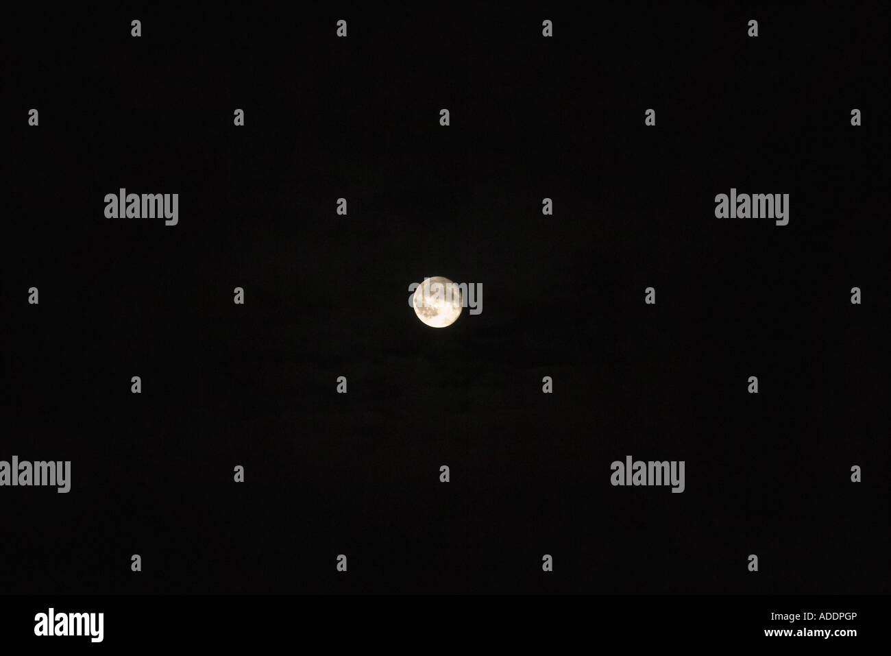 Moon at night Stock Photo - Alamy