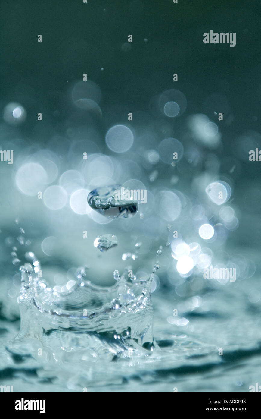 Water splashing, extreme close-up Stock Photo - Alamy
