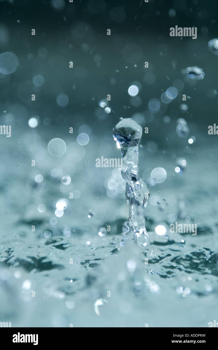 Water splashing, extreme close-up Stock Photo - Alamy