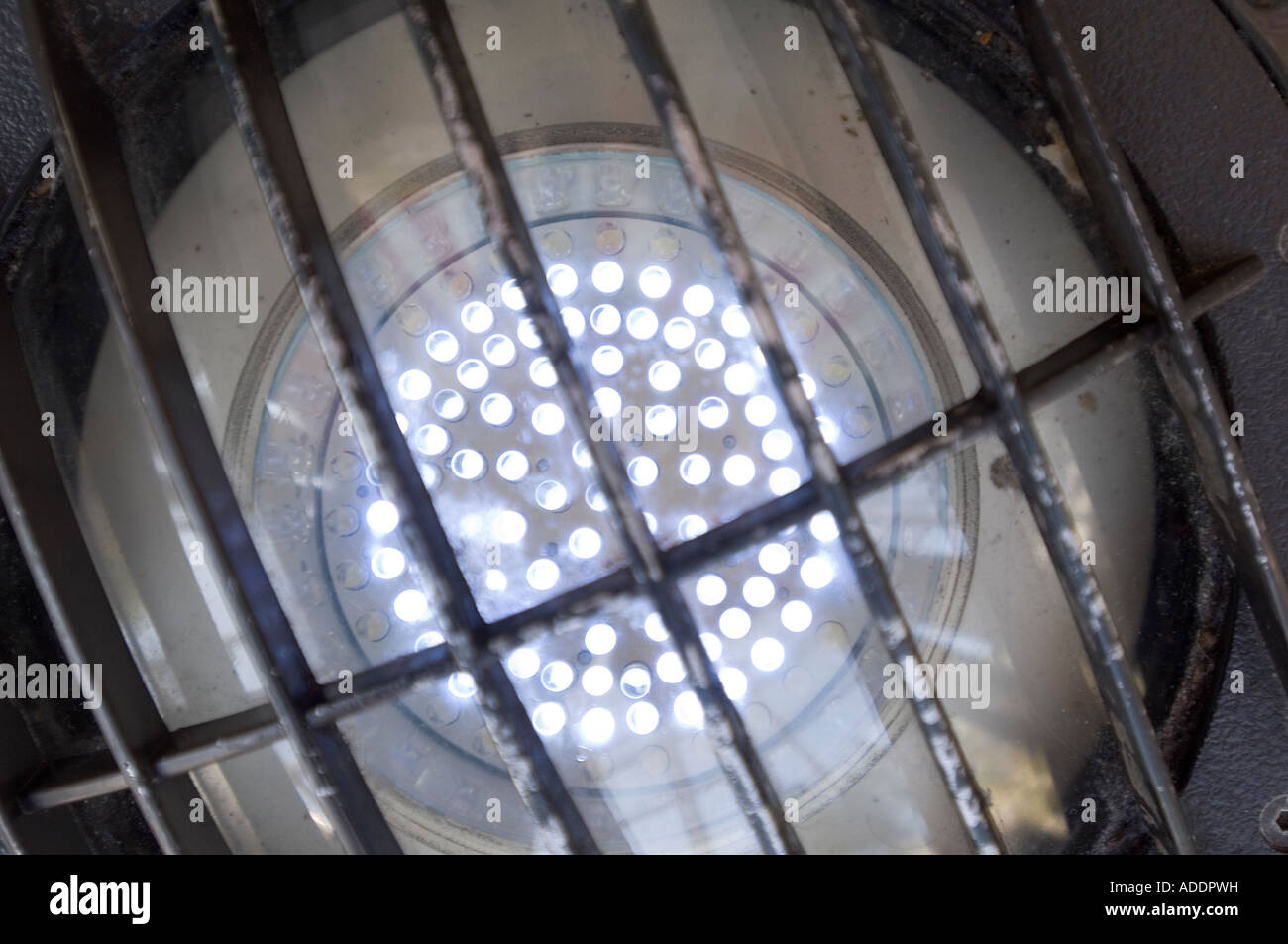 LED lighting technology is used to illuminate structures and ...