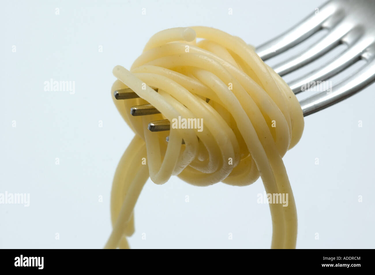 a fork with spaghetti pasta Stock Photo - Alamy
