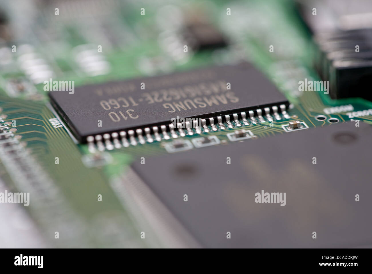 Electronic Components, laptop parts, Hard disks Stock Photo - Alamy