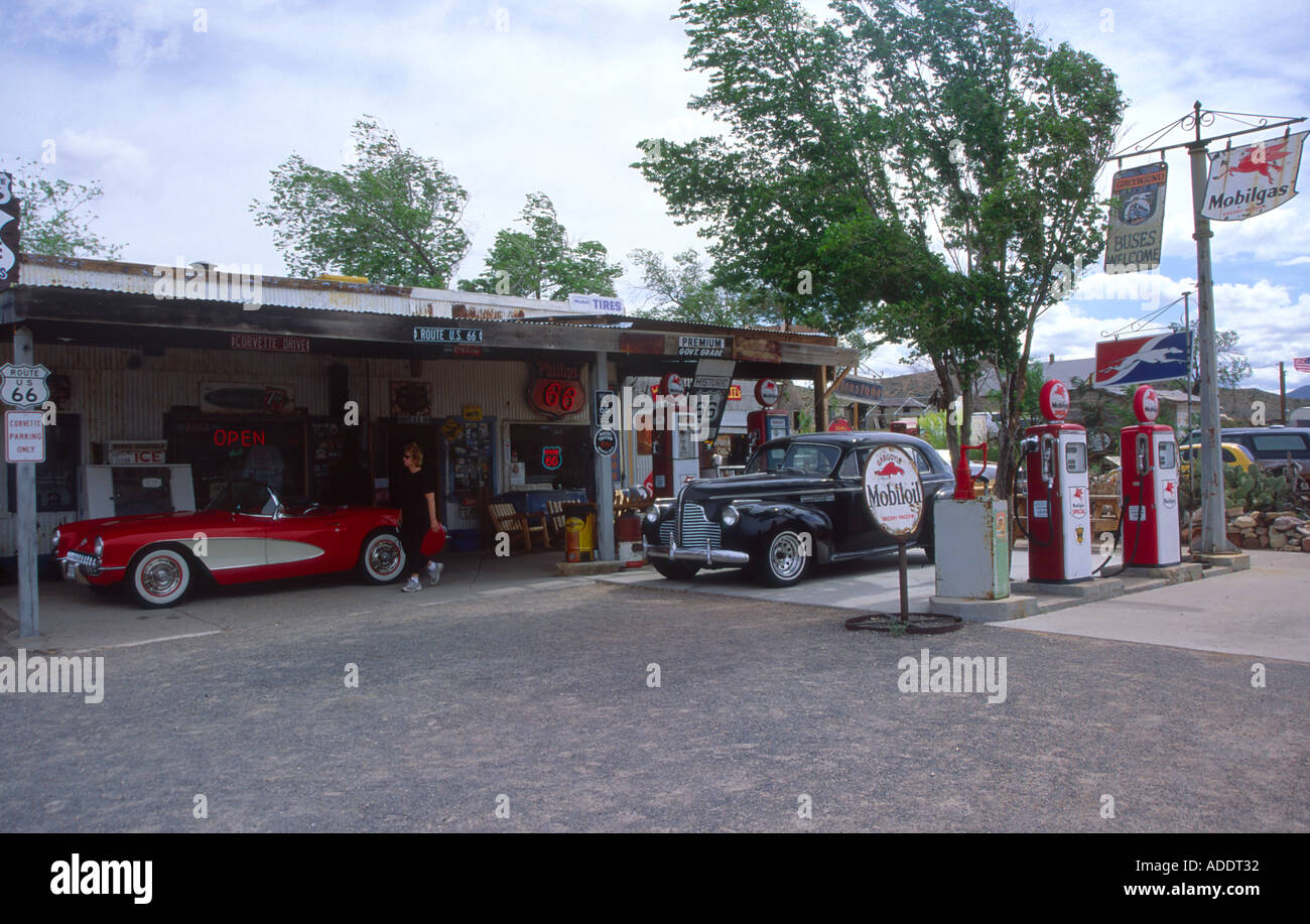 Hackberry general store and gas station on route 66 Arizona USA Stock ...