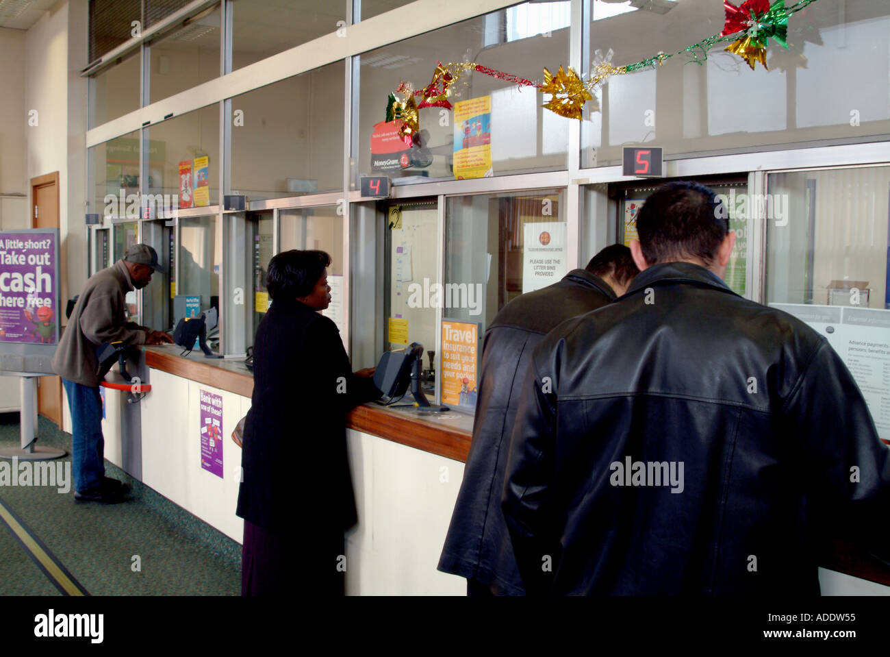 Post office queue hi-res stock photography and images - Alamy