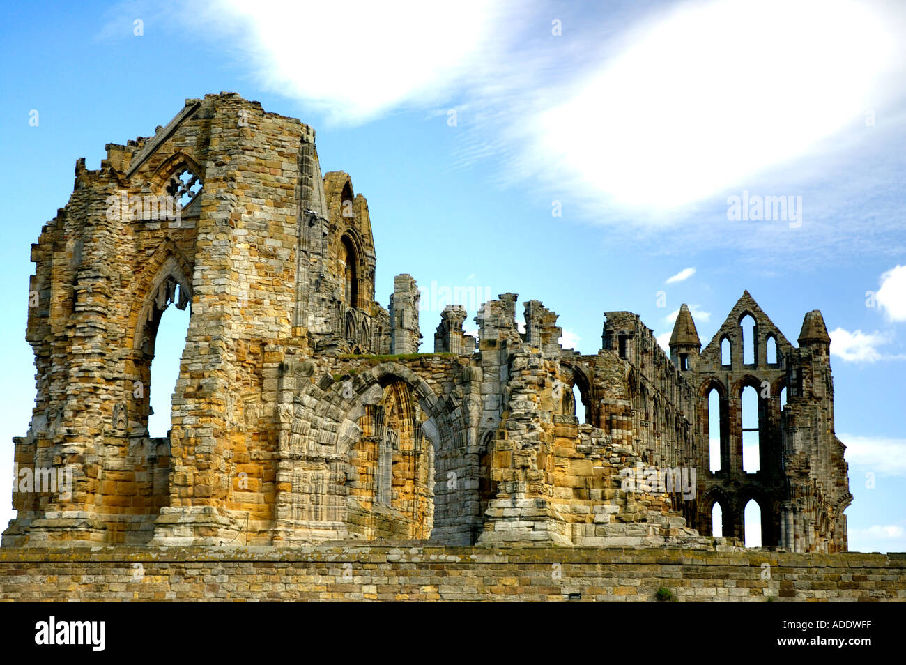 Whitby Abbey of Saint Hilda Stock Photo - Alamy