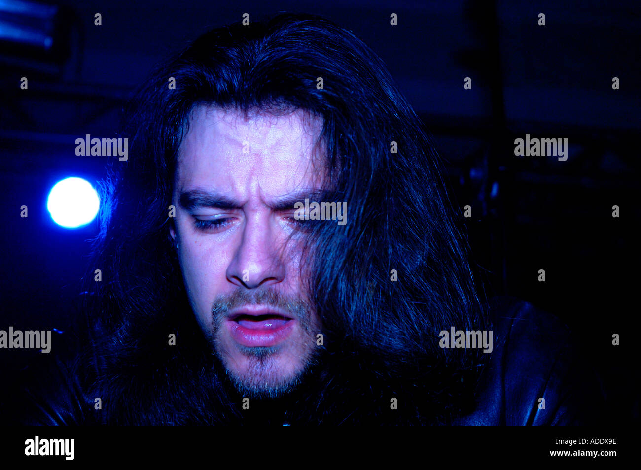 The singer of the Greek Goth band Opened Paradise at the Beyond the ...