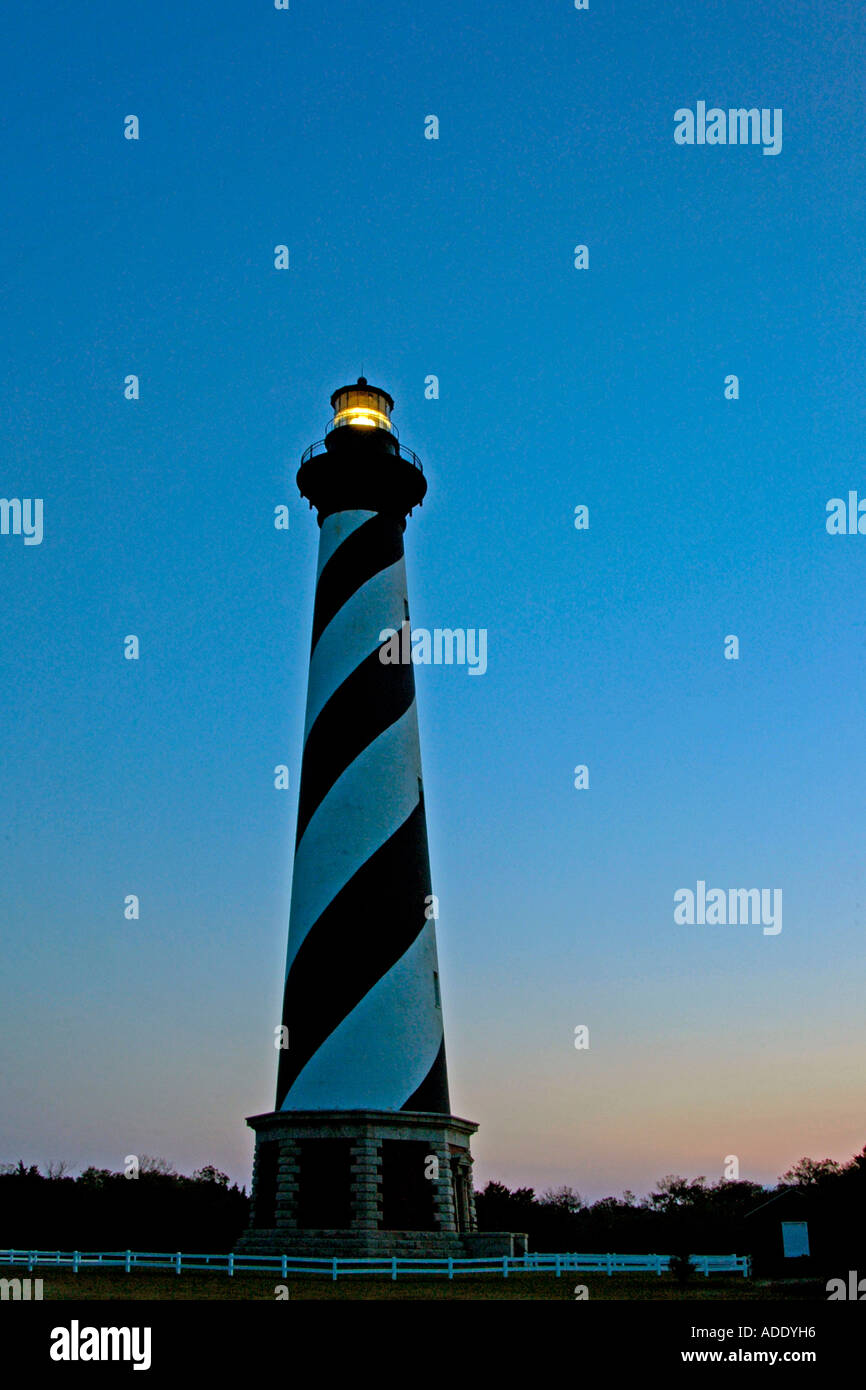 Cape Hatteras Lighthouse, Hatteras Island, North Carolina Stock Photo ...