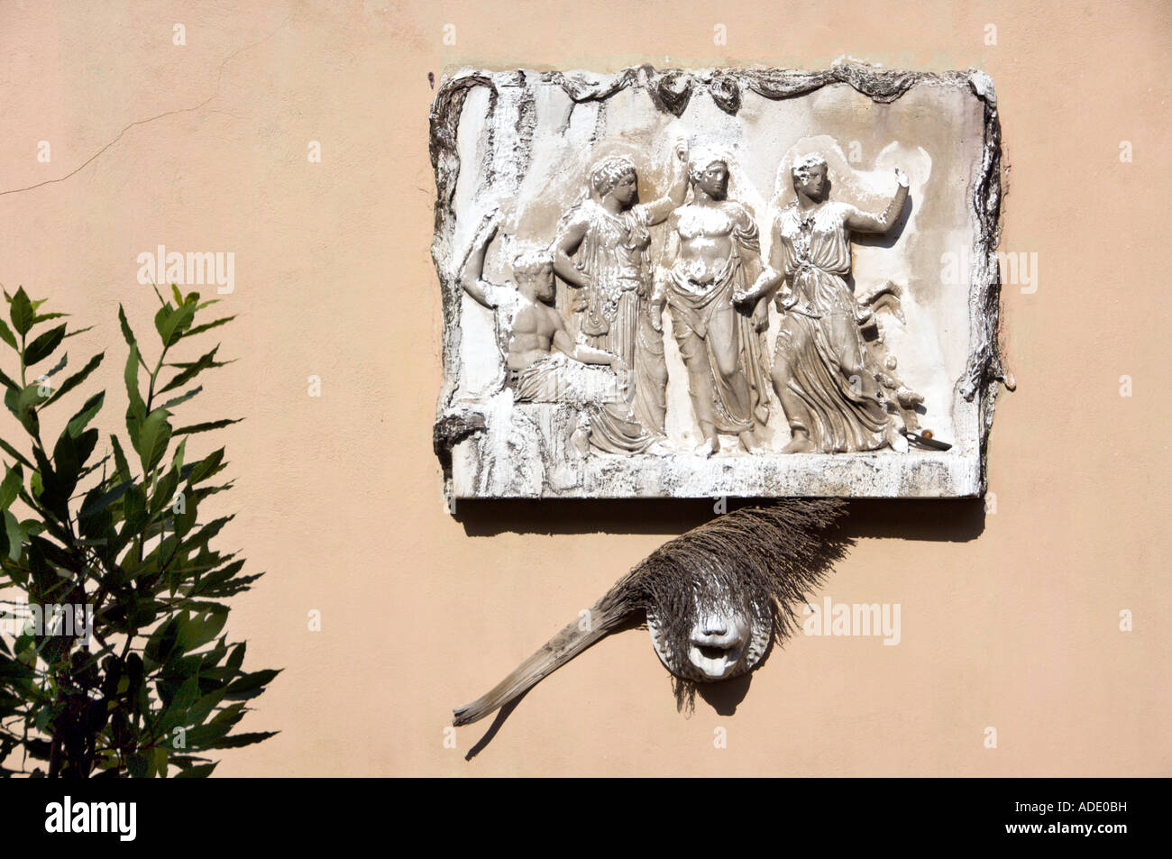 Greek wall plaque hi-res stock photography and images - Alamy