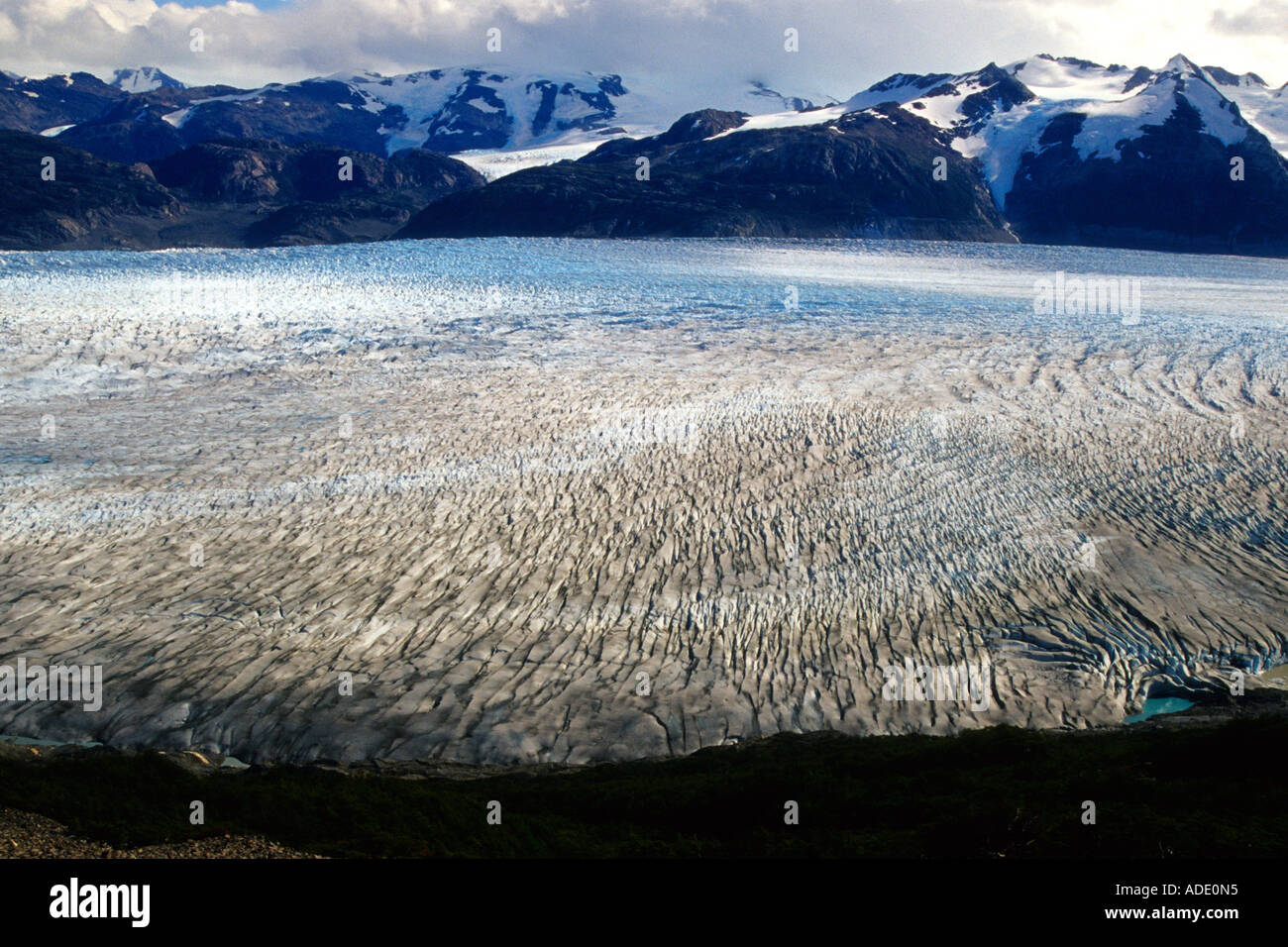 Great Southern Ice Cap from Paso John Gardner, Torres del Paine ...