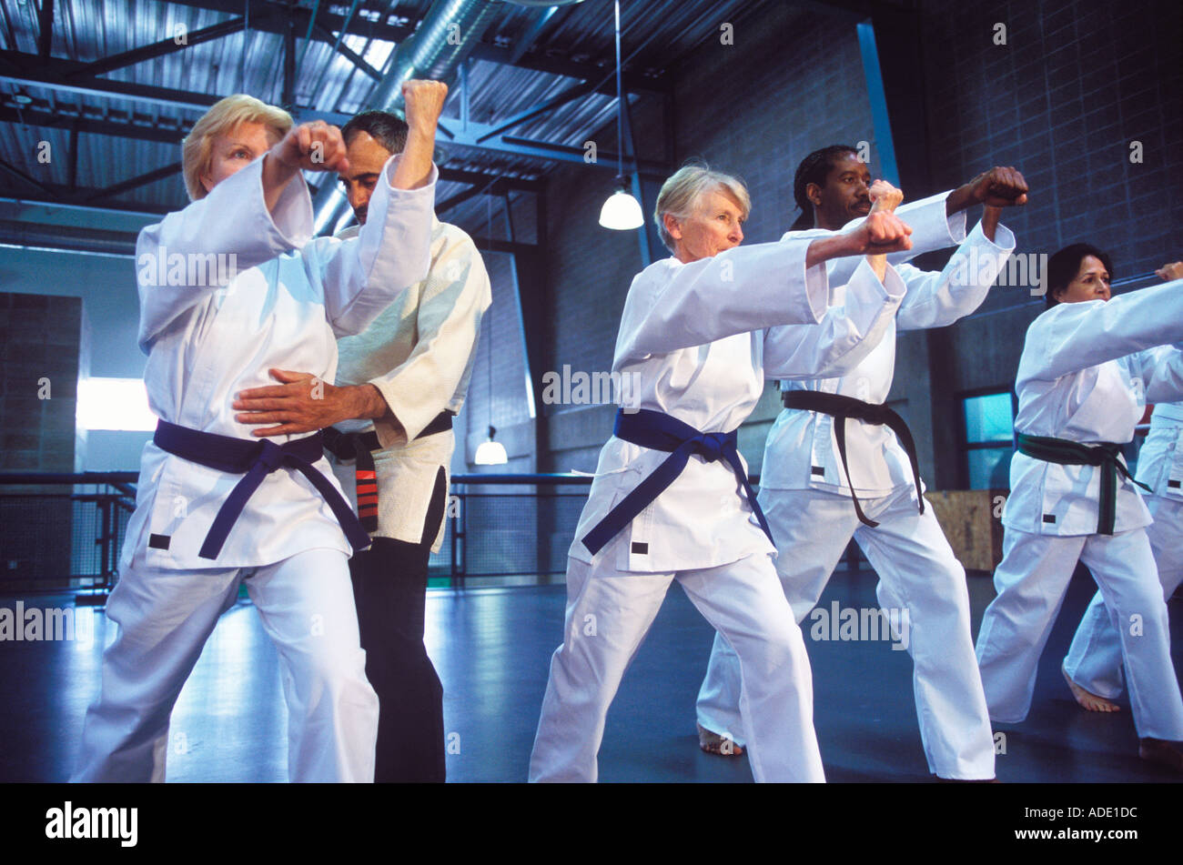 Karate class hi-res stock photography and images - Alamy