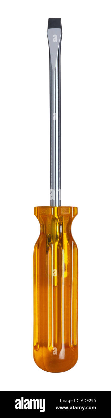 Flat Tip Screwdriver Stock Photo - Alamy