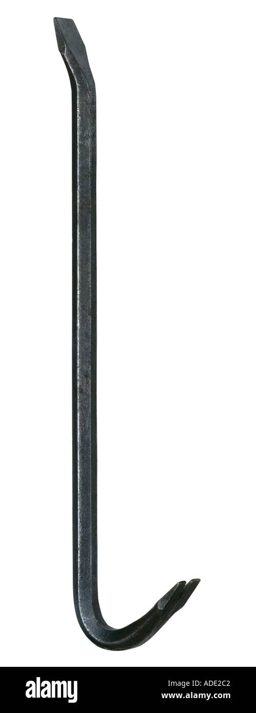 Crowbar construction demolition Cut Out Stock Images & Pictures - Alamy