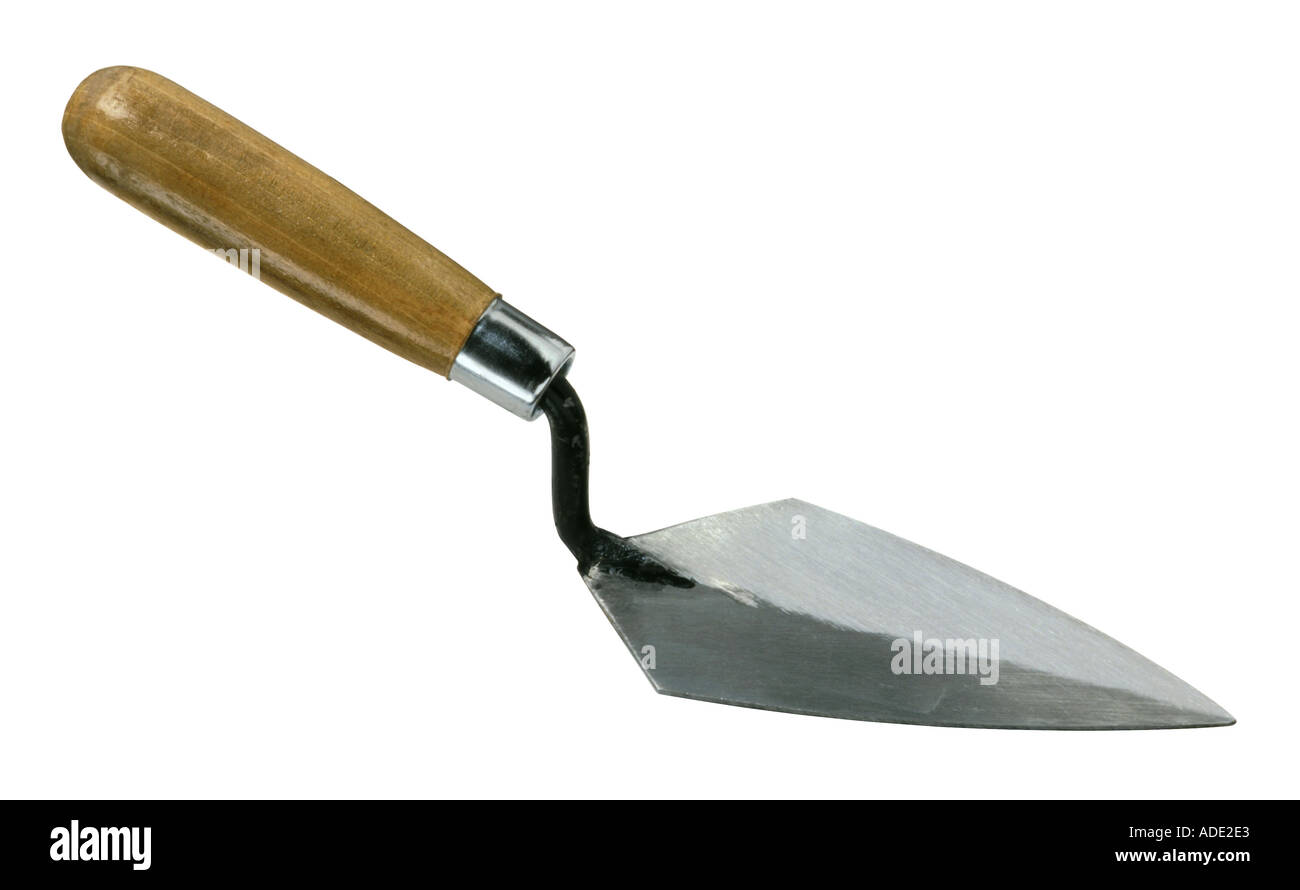Grip pointing trowel Cut Out Stock Images & Pictures - Alamy