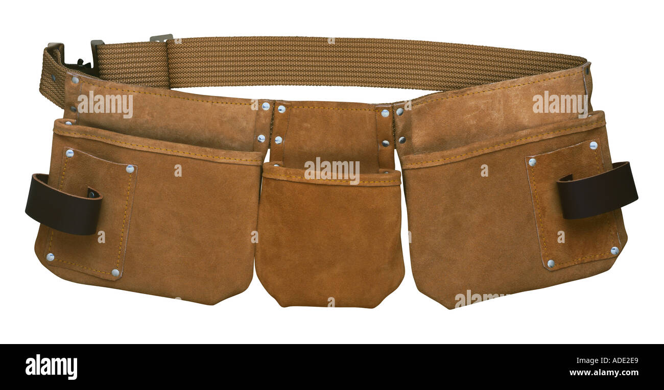 Leather Tool Belt Stock Photo - Alamy