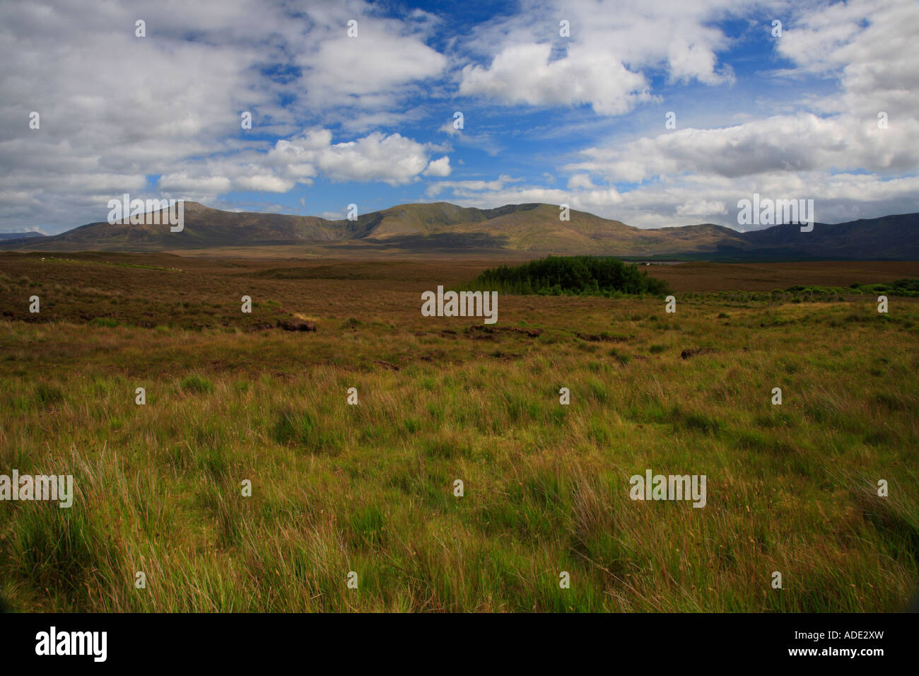 The Nephin Beg Range from Ballycroy, County Mayo, Ireland Stock Photo ...
