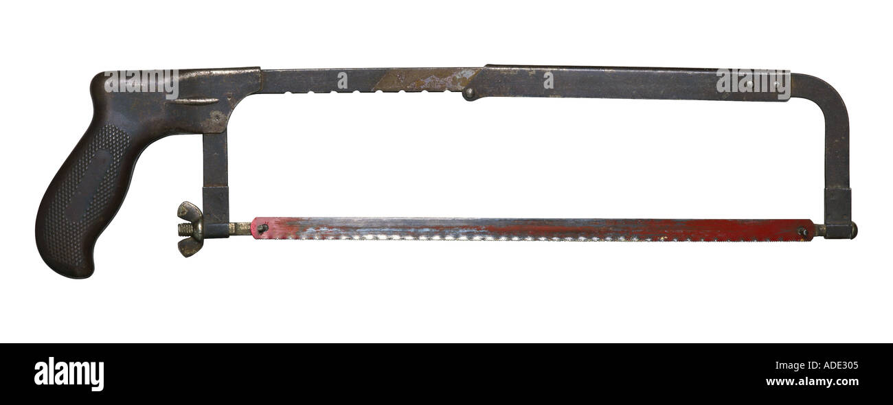 Old rusty hacksaw hi-res stock photography and images - Alamy