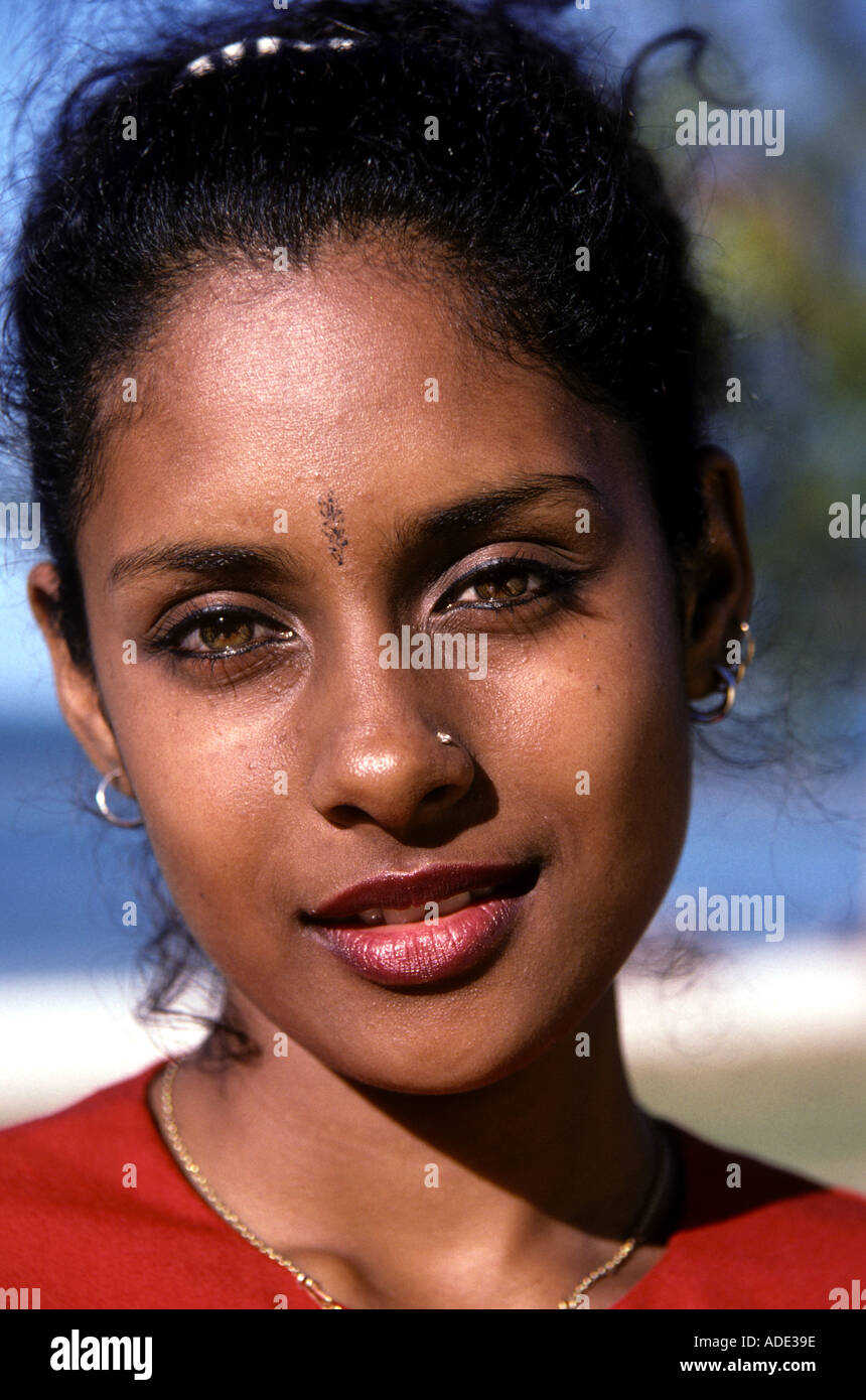 Young Indian Woman Stock Photo - Alamy