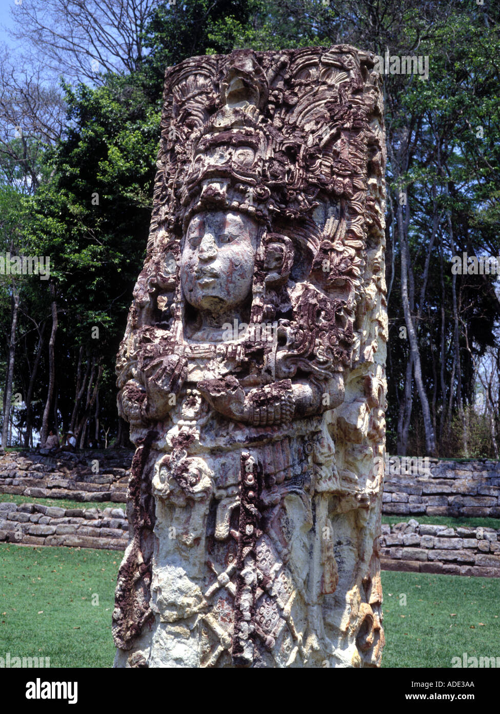 Mayan Site Copan Honduras Stock Photo - Alamy