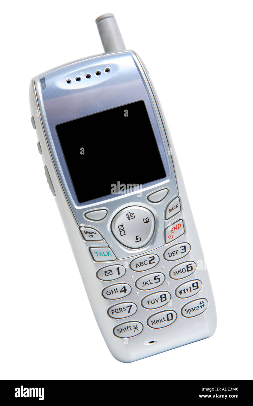 Mobile phone silhouette outline isolated hi-res stock photography and ...