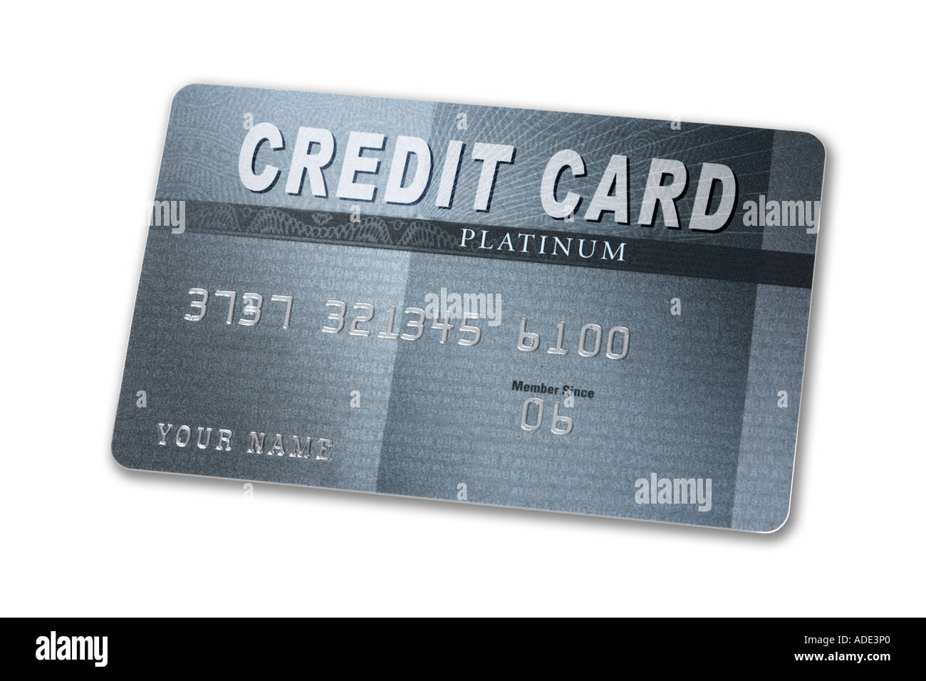 Generic credit card cut out hi-res stock photography and images - Alamy