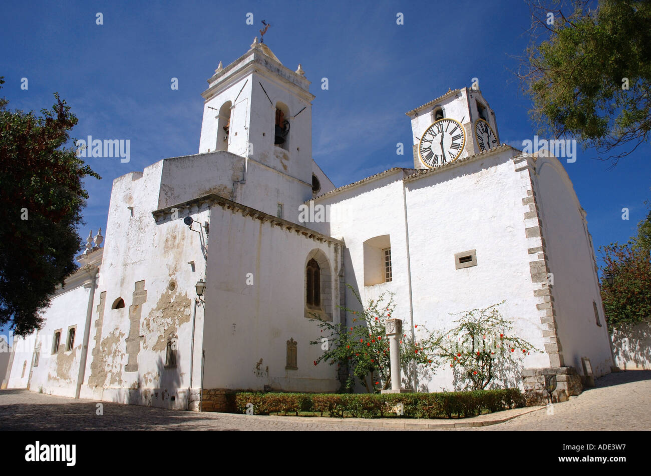 View of Igreja de Santa Maria do Castelo Matriz St. Saint Mary of ...