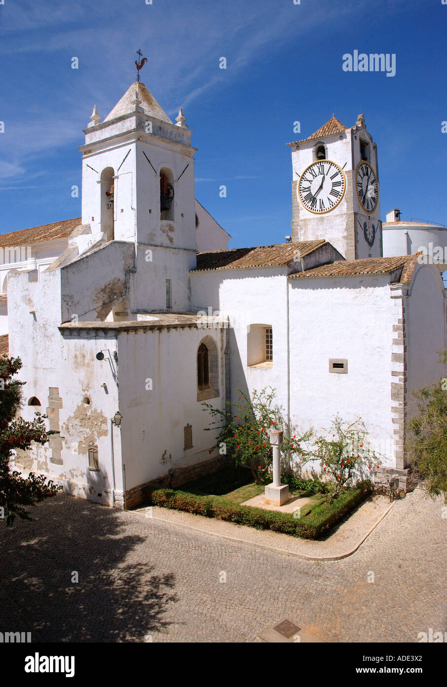 Panoramic view of Igreja de Santa Maria do Castelo Matriz St. Saint ...