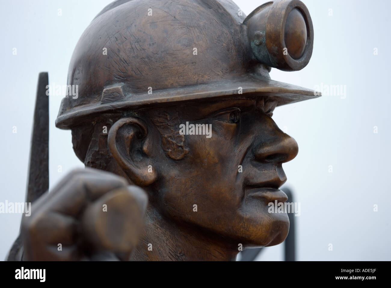 'From Pit to Port' Sculpture by John Clinch Stock Photo - Alamy