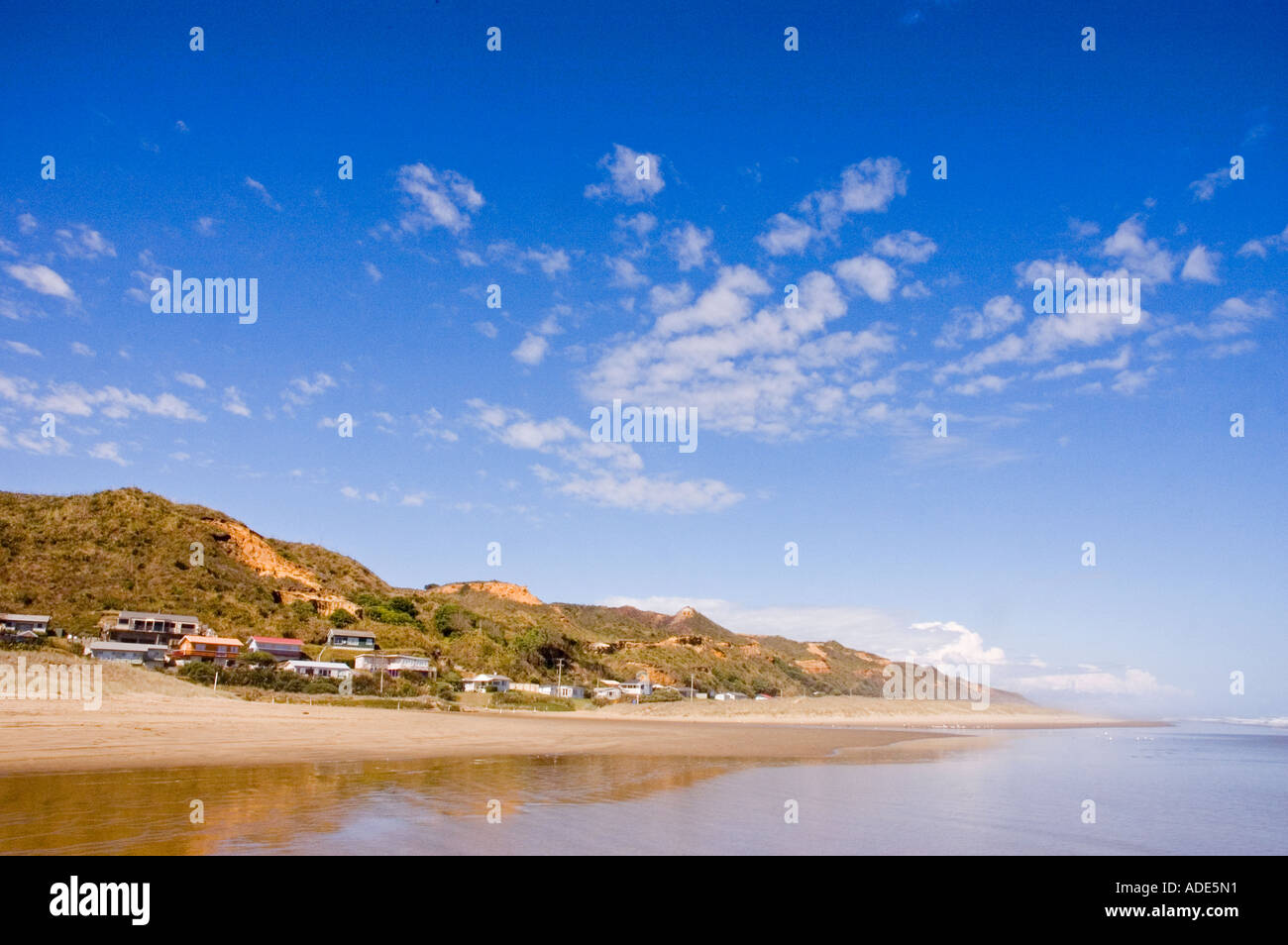 The west coast beach of Glinks Gully, Northland, New Zealand. DSC 8859 ...