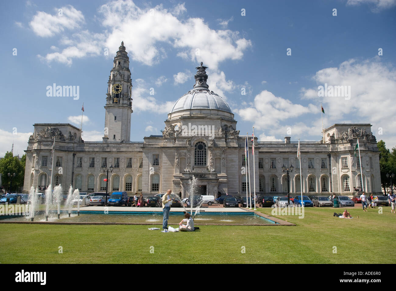 Cardiff friary gardens hi-res stock photography and images - Alamy