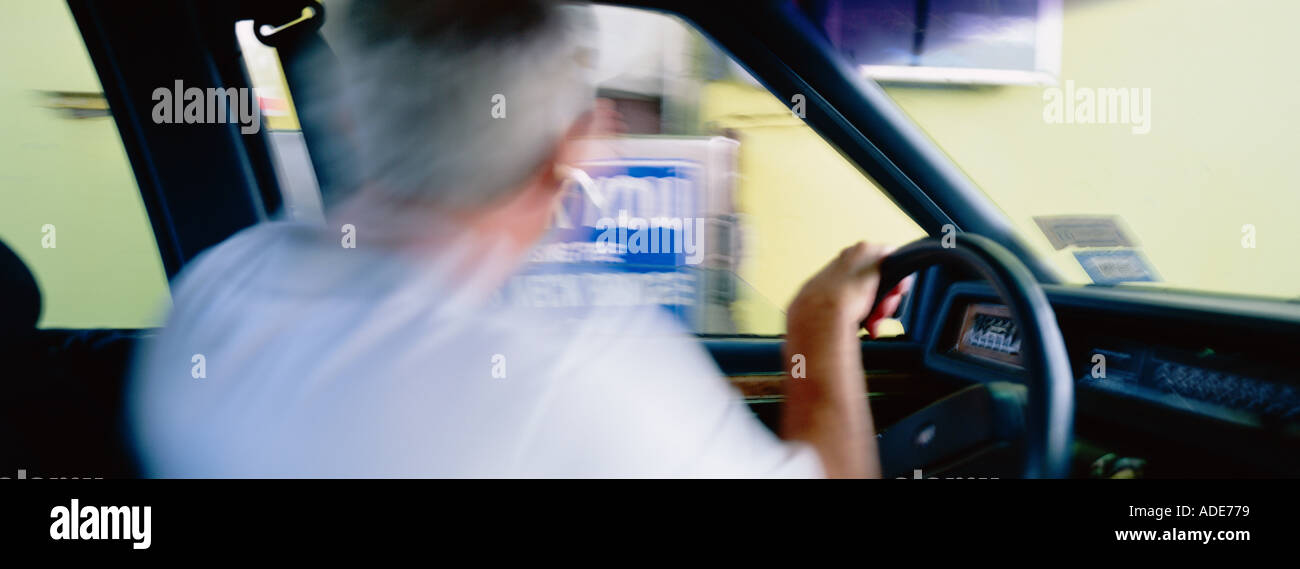 Driver paying at toll booth New York City New York USA Stock Photo - Alamy
