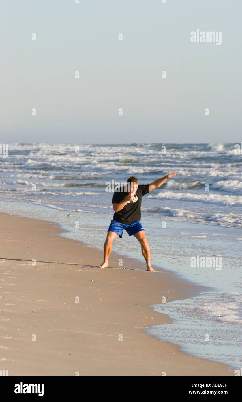 Boxing on the beach hi-res stock photography and images - Alamy