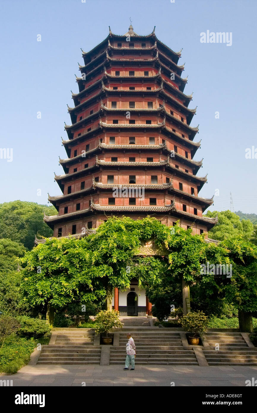 Six Harmonies or Liuhe Pagoda Hangzhou China Stock Photo - Alamy