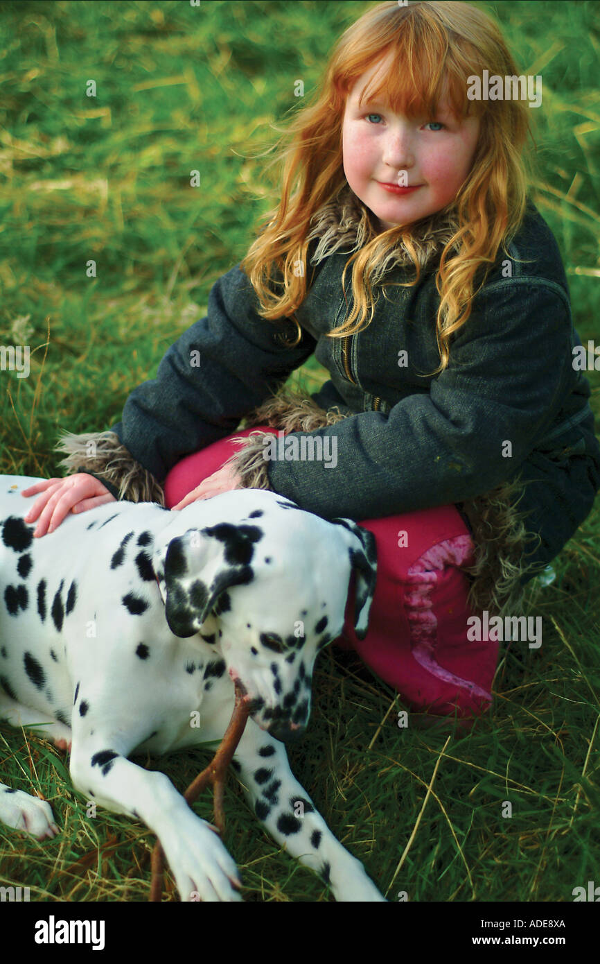 Country girl dog hi-res stock photography and images - Alamy