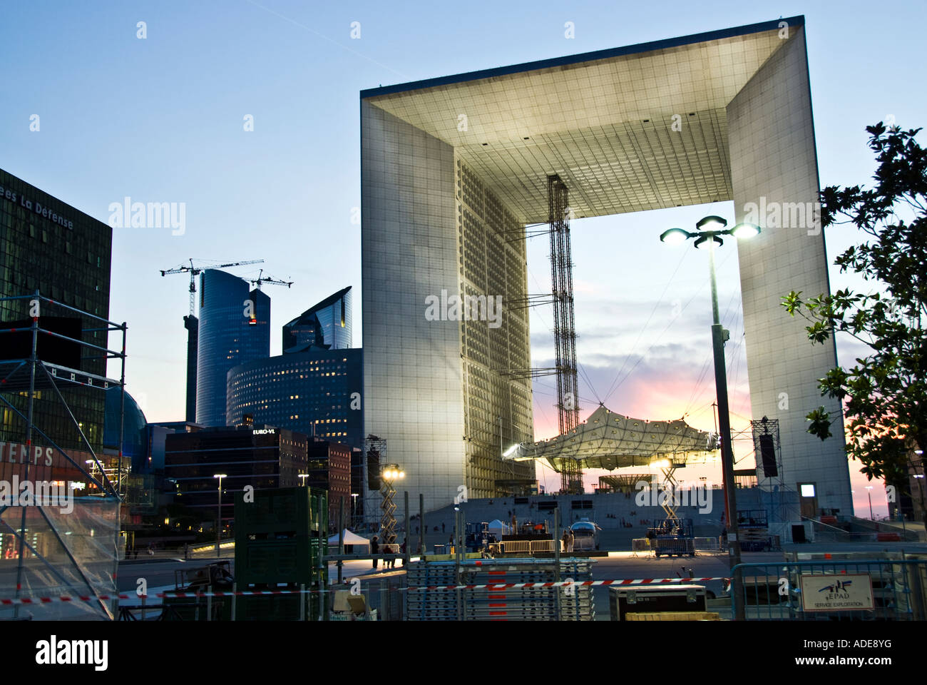 Paris France, Commercial Architecture "La Defense Business Center ...