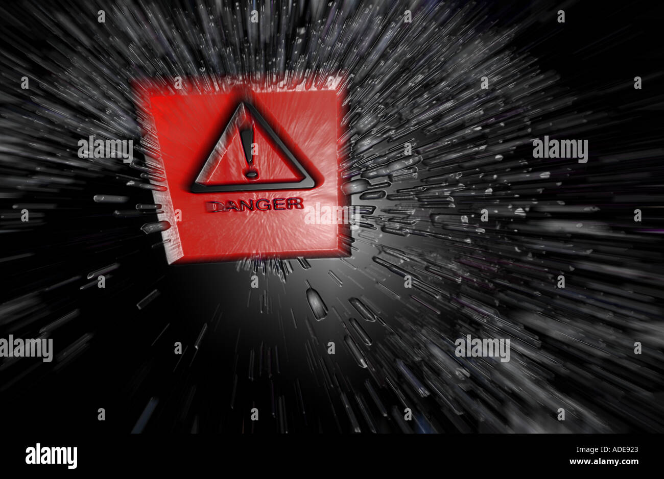 danger sign at cliff edge minsmere suffolk England Stock Photo - Alamy