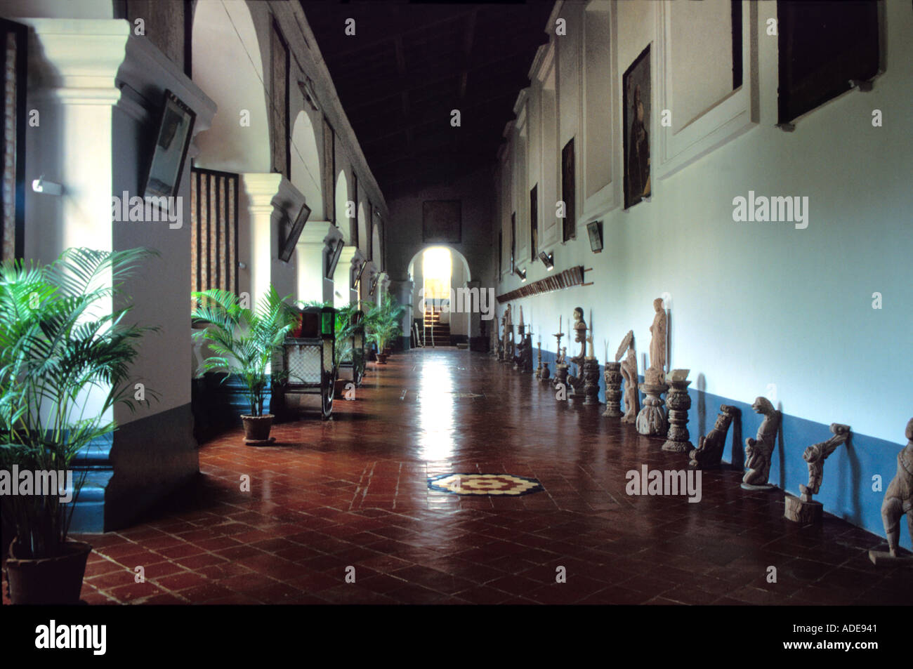 The hall of Rachol Seminary 16th century colonial architecture of ...